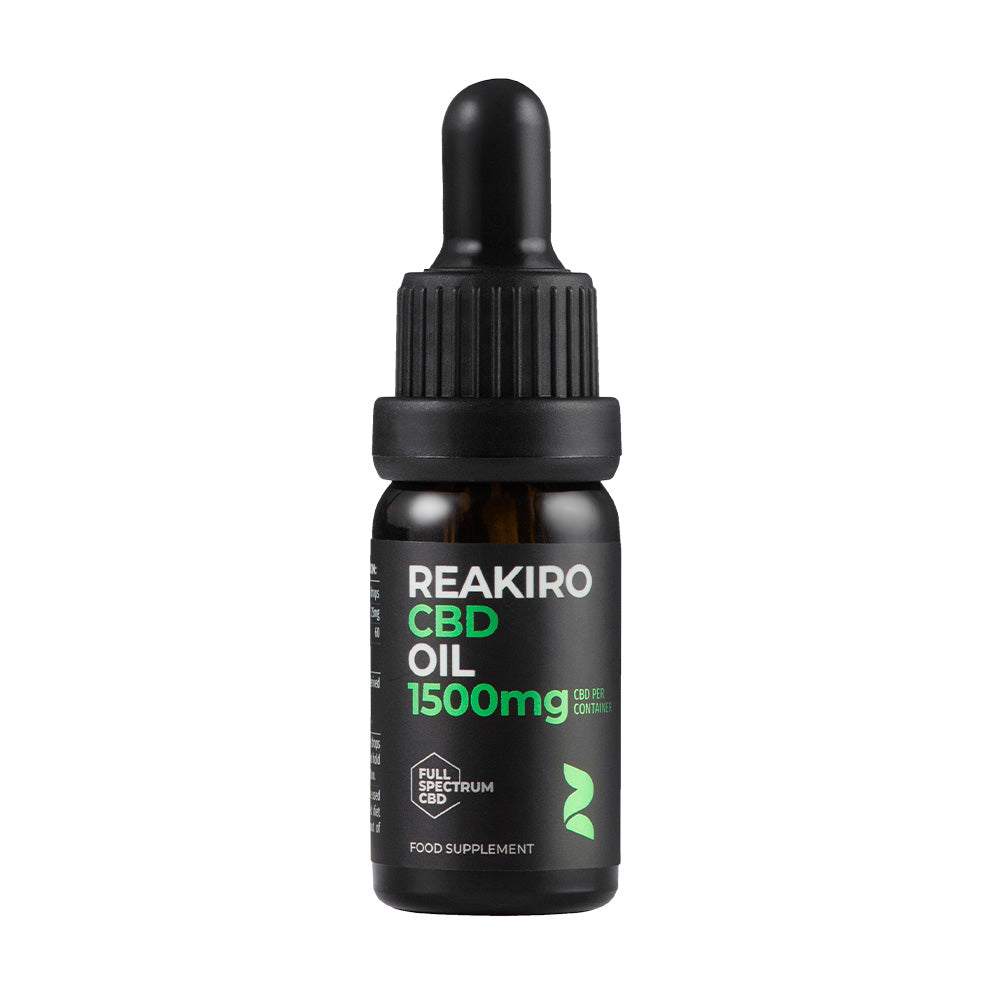 CBD Oil 1500mg Full-spectrum 15% of CBD | Reakiro CBD UK