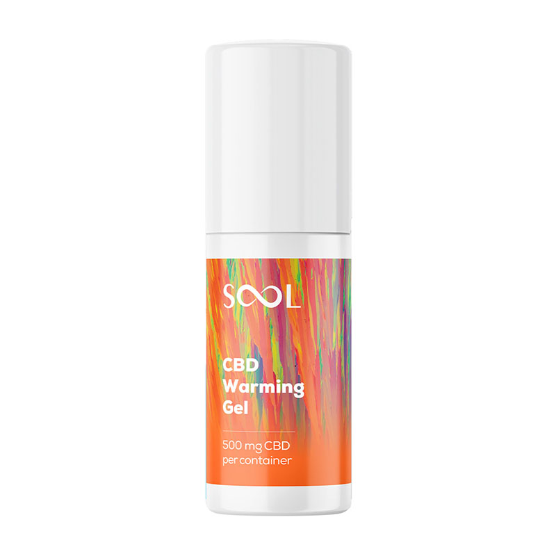 Warming Muscle Relief Gel 500mg CBD Anti-inflammation
